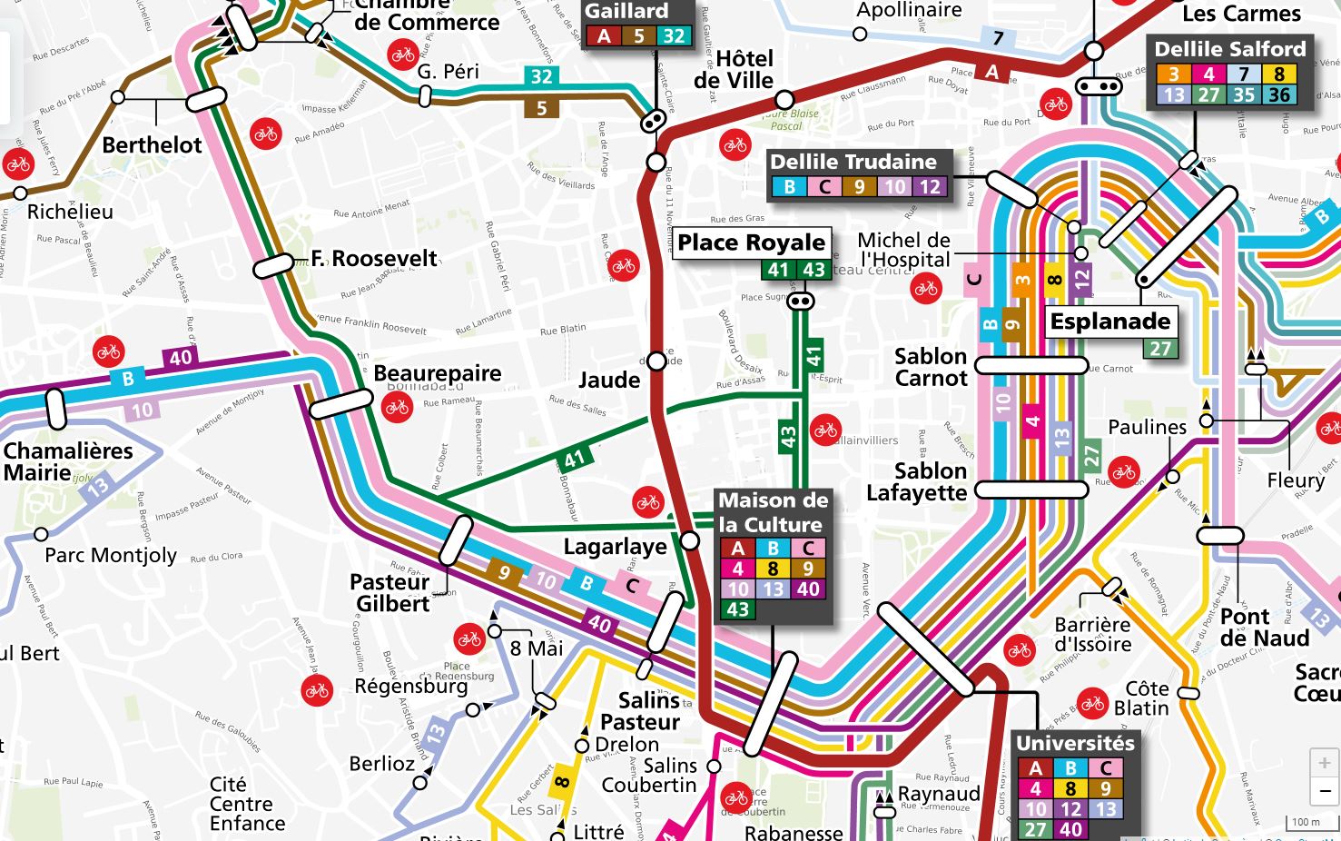 Eclairage sur l'évolution du réseau T2C à Clermont-Ferrand ! - Plateforme de Mobilité du Puy de Dôme