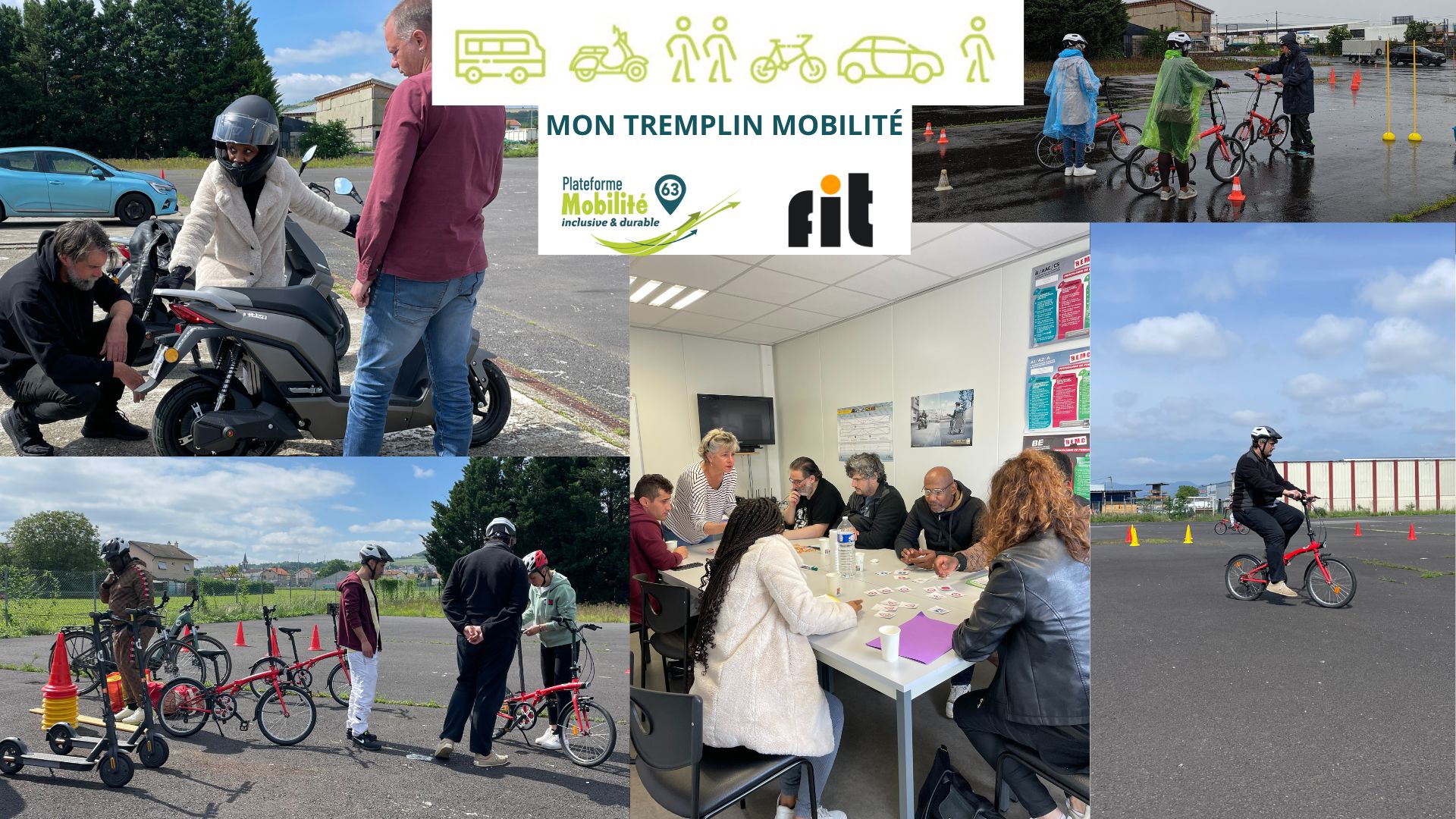 Le Tremplin Mobilité, reportage avec les bénéficiaires - Plateforme de ...